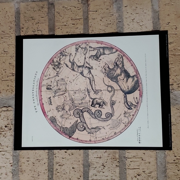 Unknown | Art | The Constellations Map Poster | Poshmark